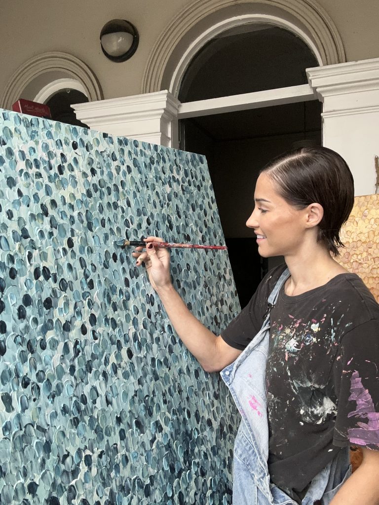 Bluethumb Artist Madeline Ryan: A Journey Through Colours and Textures